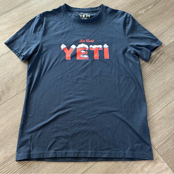 Yeti | Shirts | Yeti Mens Navy Blue Graphic Tshirt | Poshmark